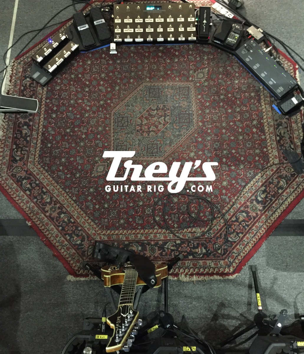 2017-18 NYE (MSG) – Trey's Guitar Rig