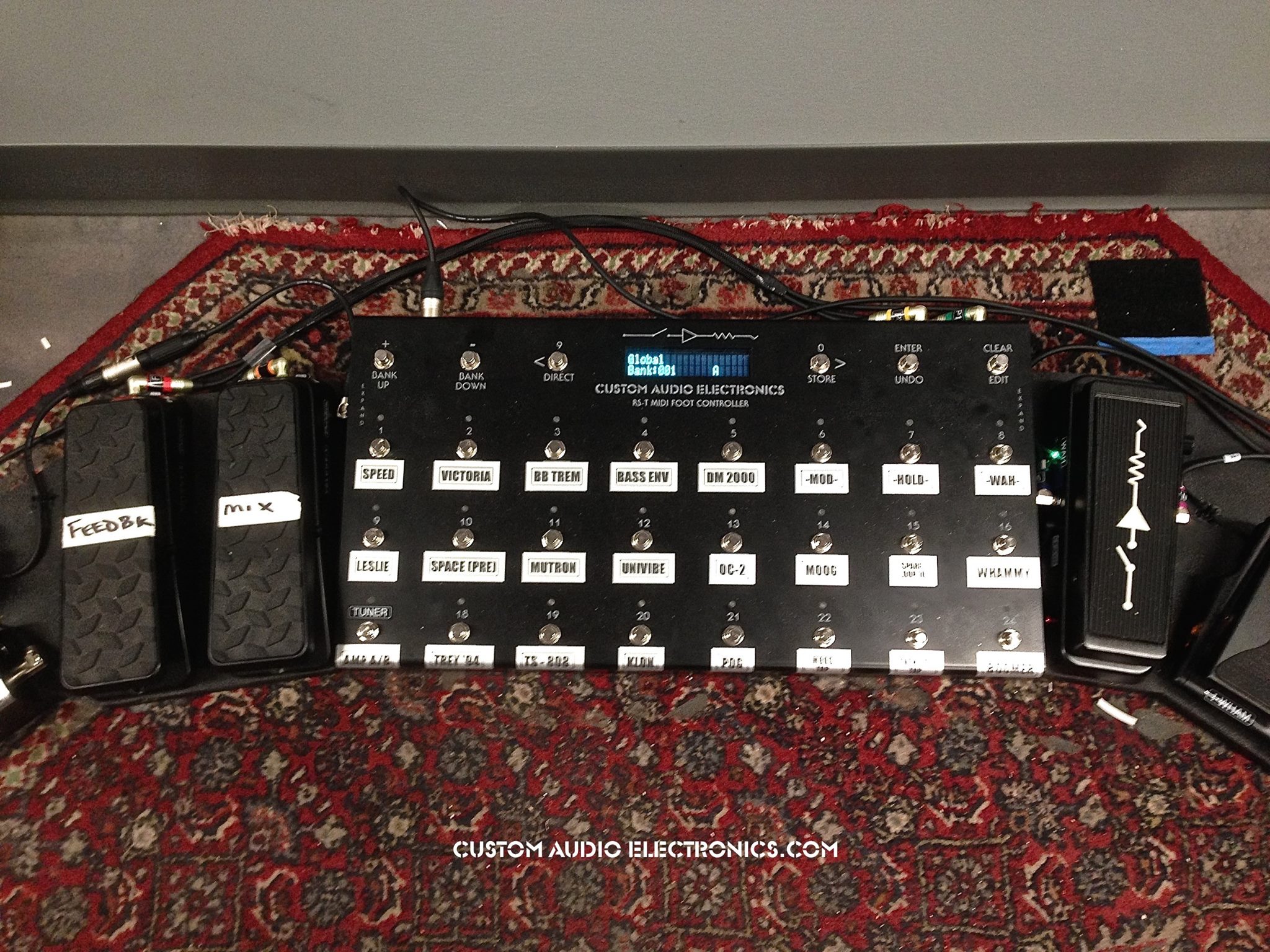 2017 CAE Rig Overhaul – Trey's Guitar Rig