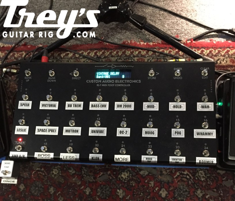 Trey’s Signal Chain – Trey's Guitar Rig
