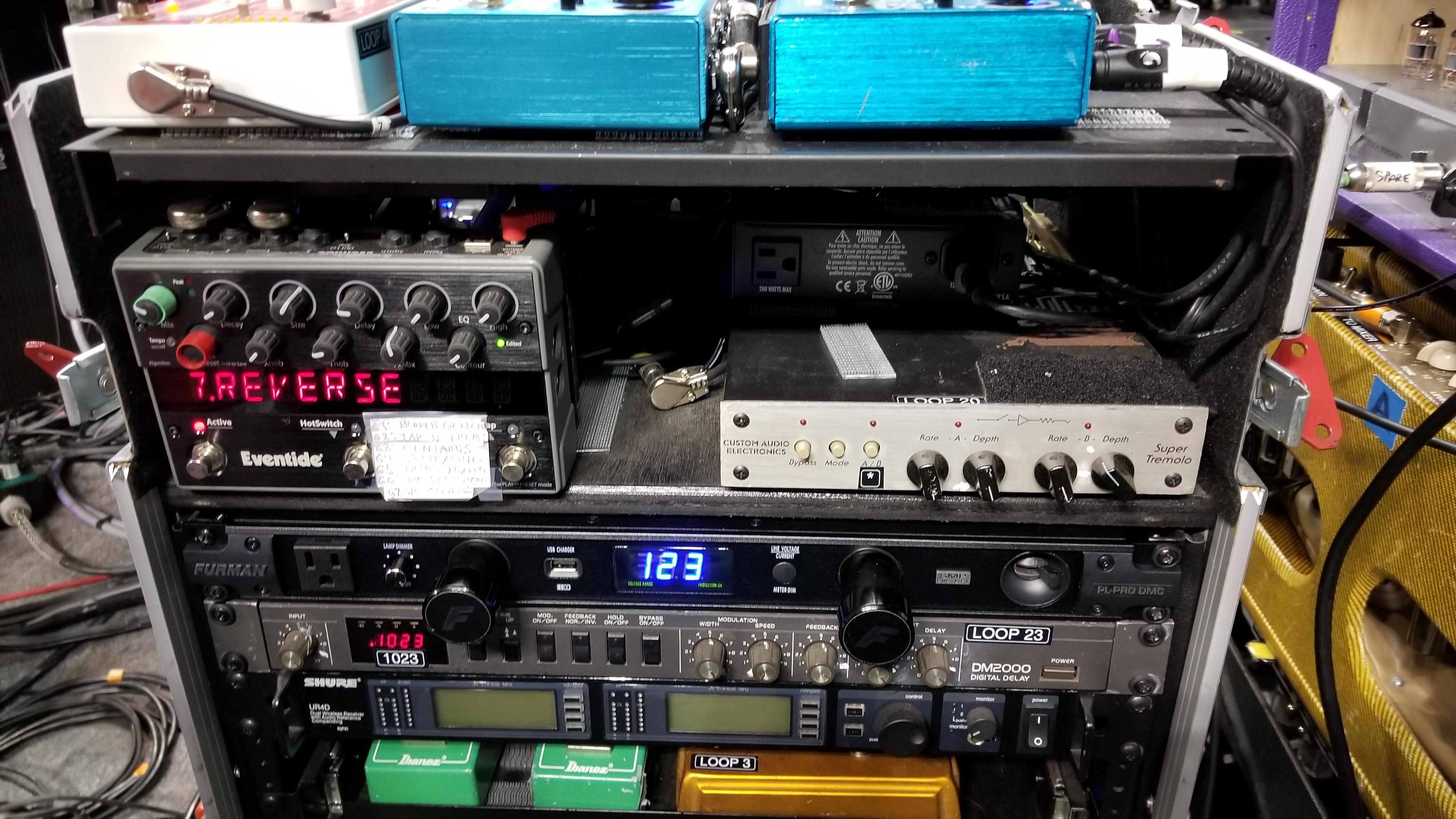 2019 Summer – Trey's Guitar Rig