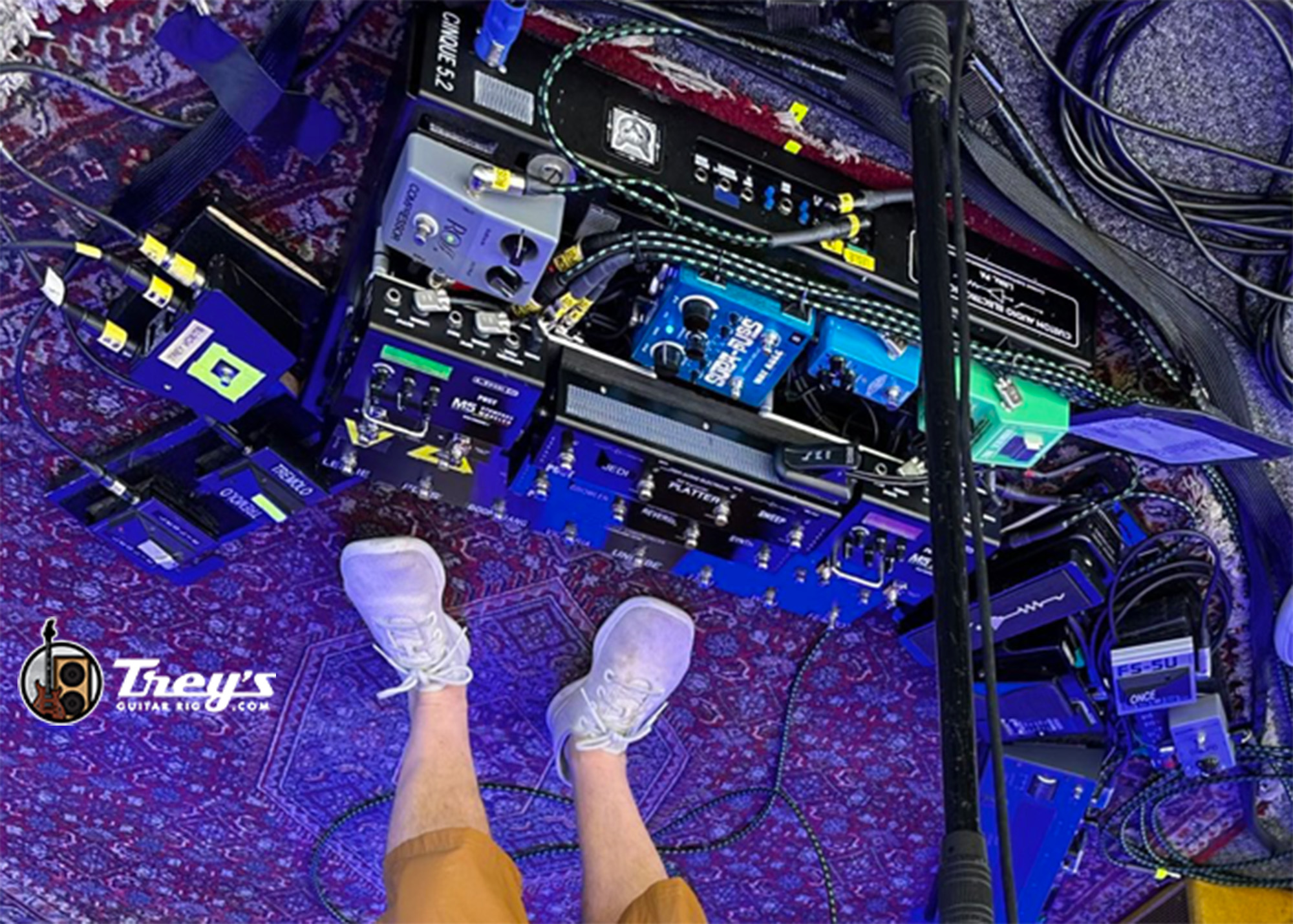2023 Summer – Trey's Guitar Rig